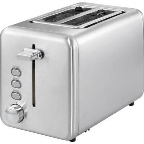 Buy Silver toast function toaster, stainless steel ta1710-gs at ...