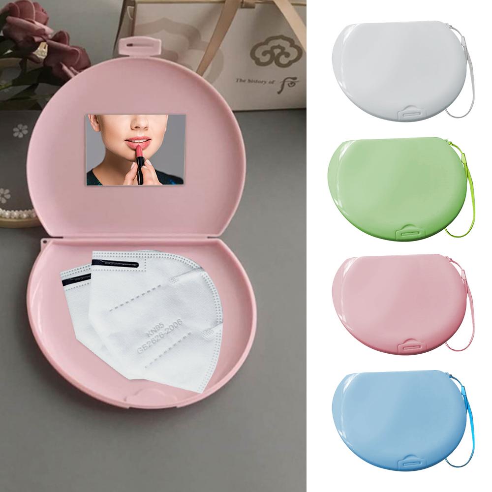 Buy Fashion Mask Storage Bag Mask Storage Box Storage Bag Student Mask ...