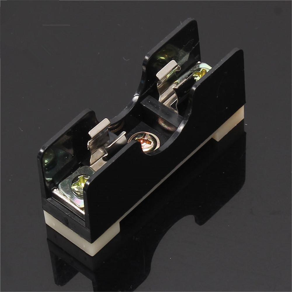 FS101 10A 6*30mm Fuse Socket With Indicator Light DIN RAIL Mounted Fuse ...