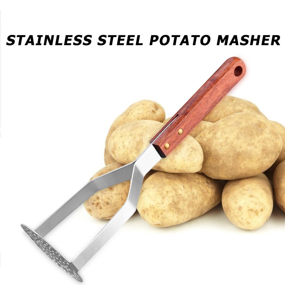 Buy Stainless Steel Potatoes Masher Pusher Fruit Vegetable Tools Press ...