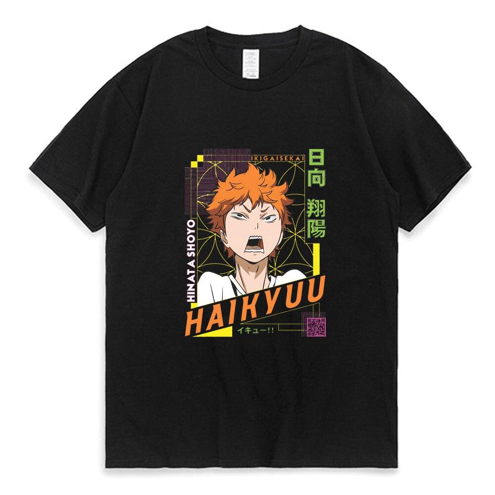 Buy Anime Haikyuu Haikyu Shoyo Hinata Print T Shirts Men Women Japanese ...