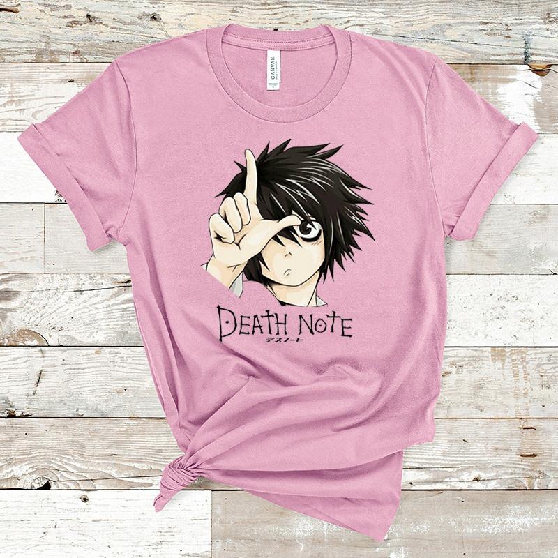 Buy New Death Note Graphic T-shirt Unisex Fashion Casual Round Neck ...