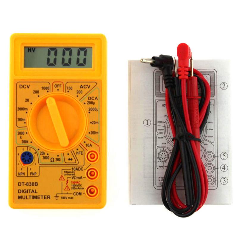 Buy Idh LCD Auto Range Digital Multimeter Voltmeter Ammeter Ohmmeter ...