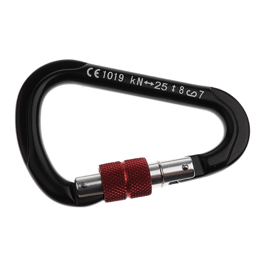 24KN Screw Locking Carabiner For Mountaineering Rock Climbing Blue-buy at a low prices on Joom e ...