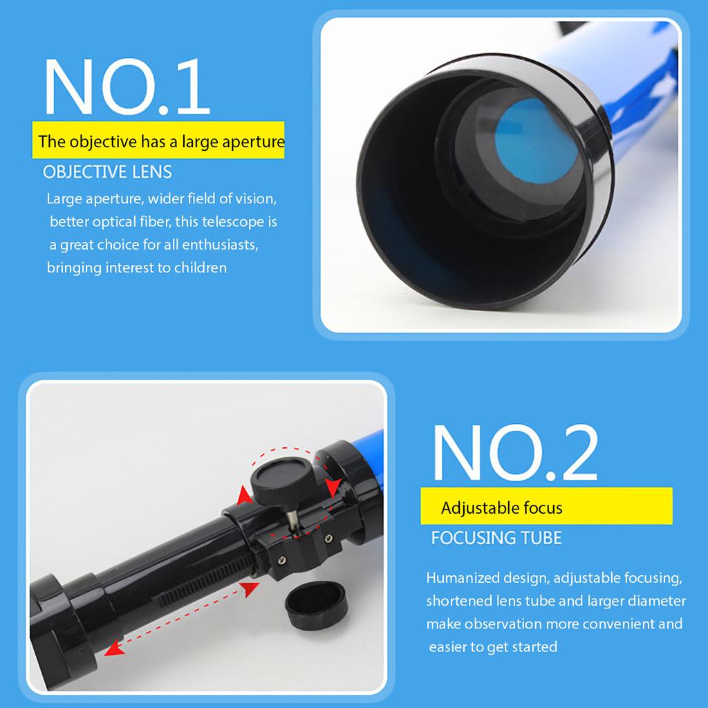 Buy Children Science Education Astronomical Telescope Toys High-Powered ...