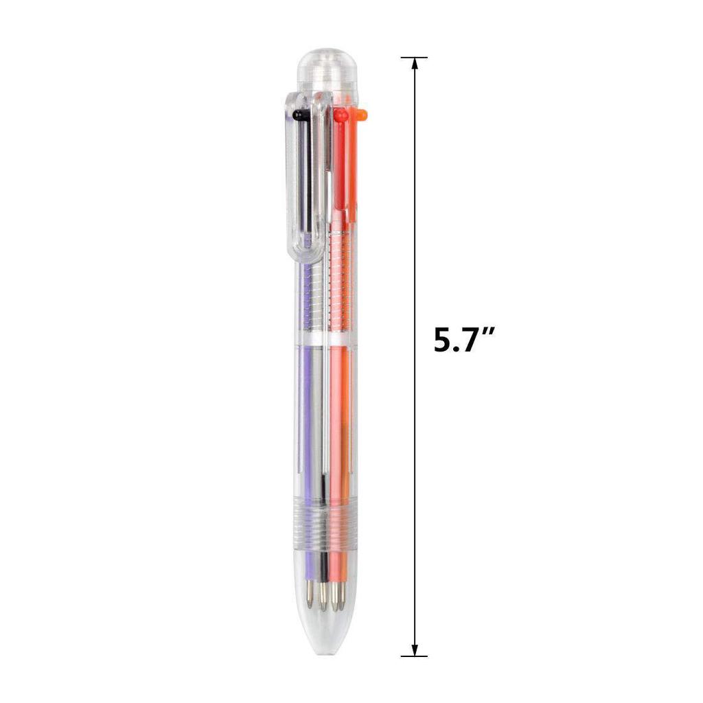Buy 6 Colors In 1 Multicolor Ballpoint Pen Students Office Stationery ...