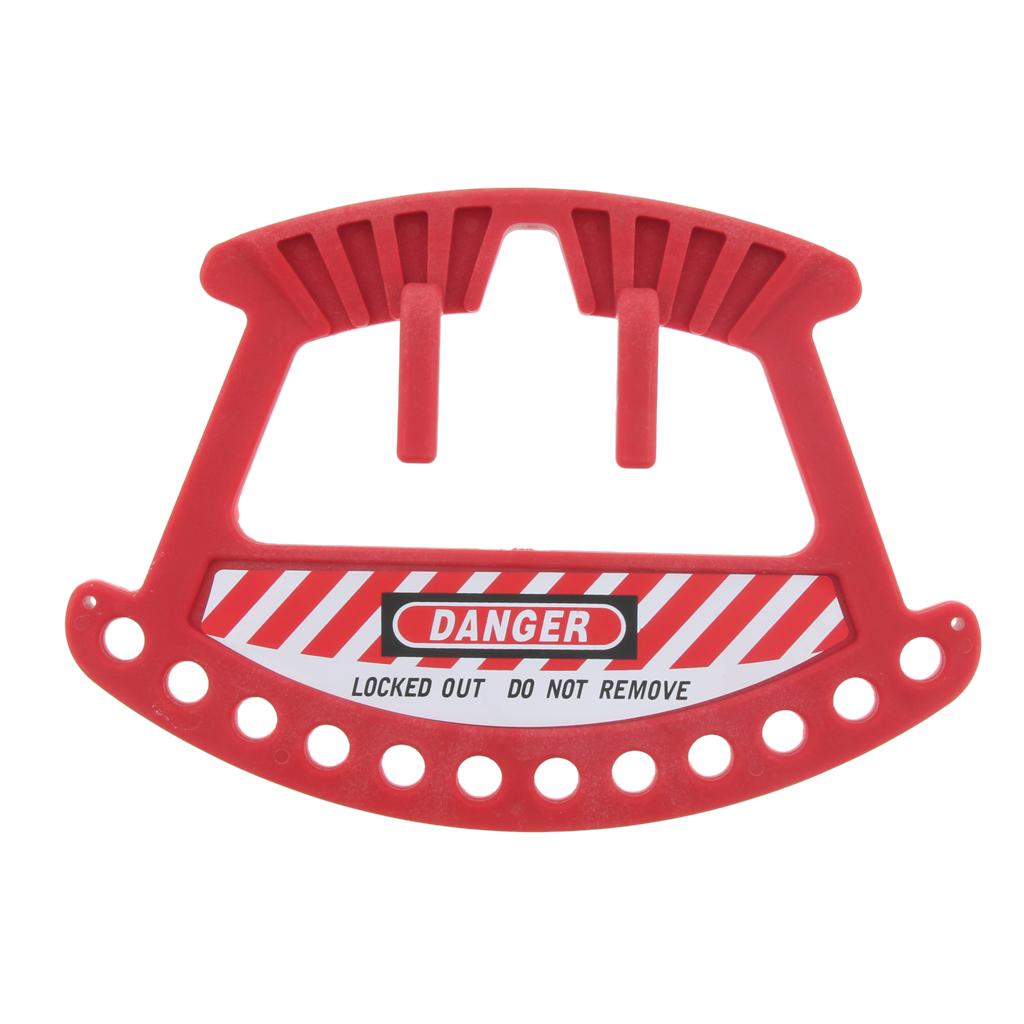 Portable Lockout Padlock Holder Safety Lock & Tag Carrier, up to 12 ...