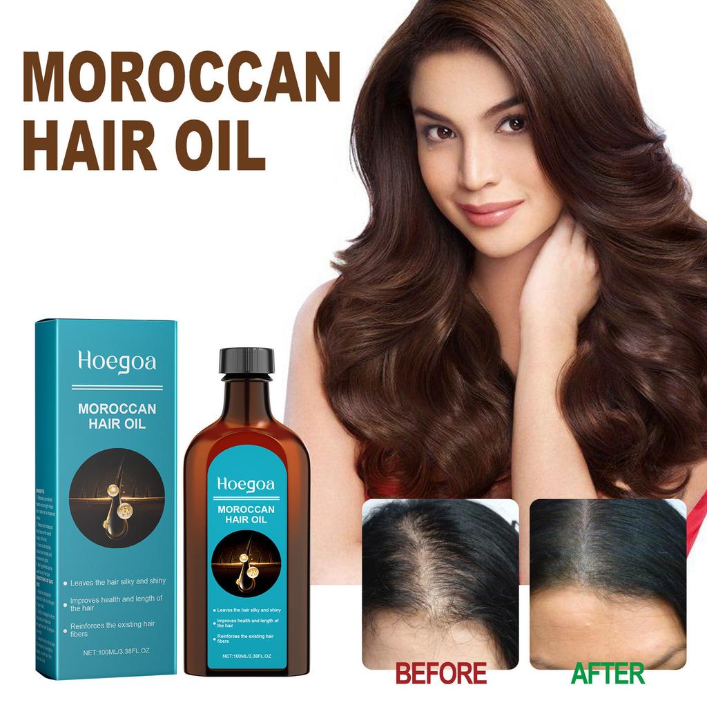 Buy 100ml Moroccan Hair Oil For Healthy Hair Care, Scalp & Hair ...