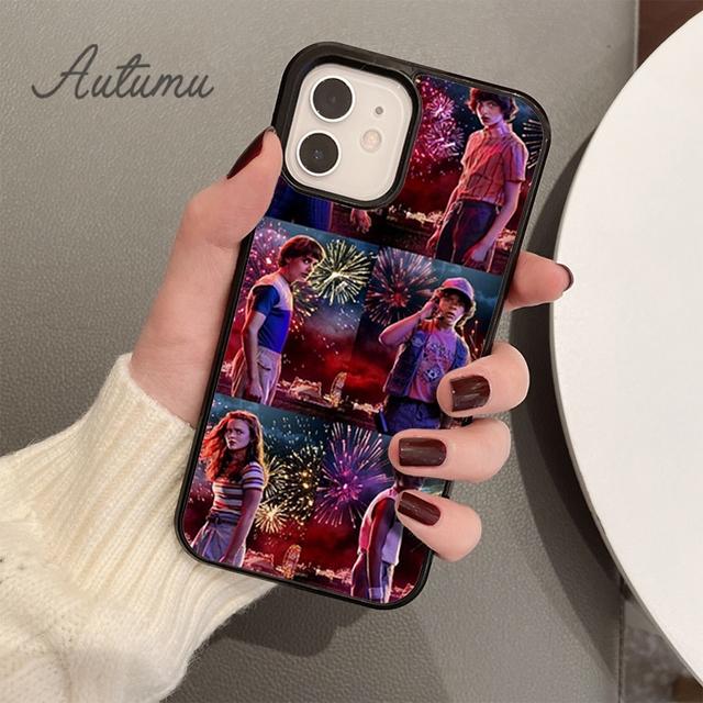 Buy Stranger Things Phone Case for iPhone 11 12 13 14 Pro Max Mini X XR ...