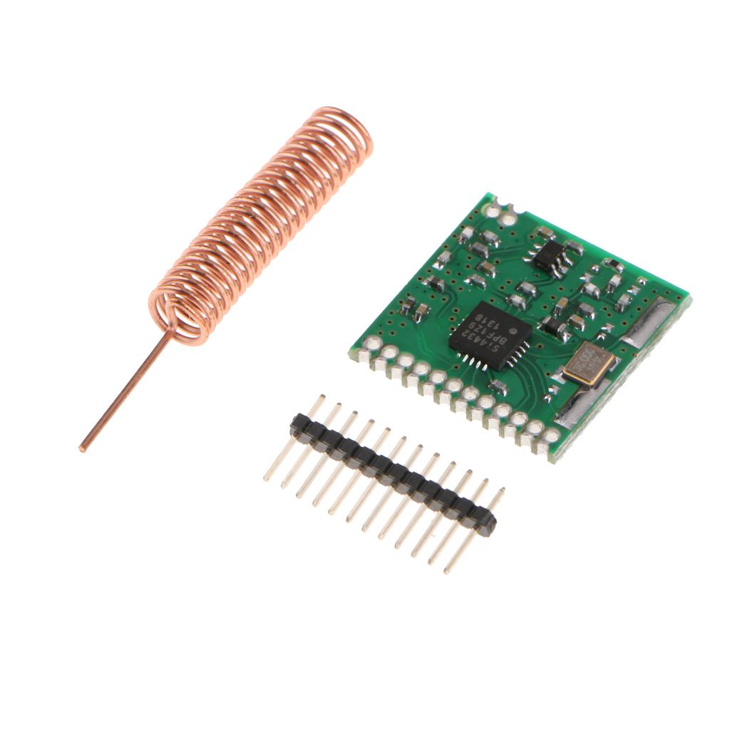 Buy SI4432 433Mhz FIFO 64 Bytes Wireless RF Communication Module ...