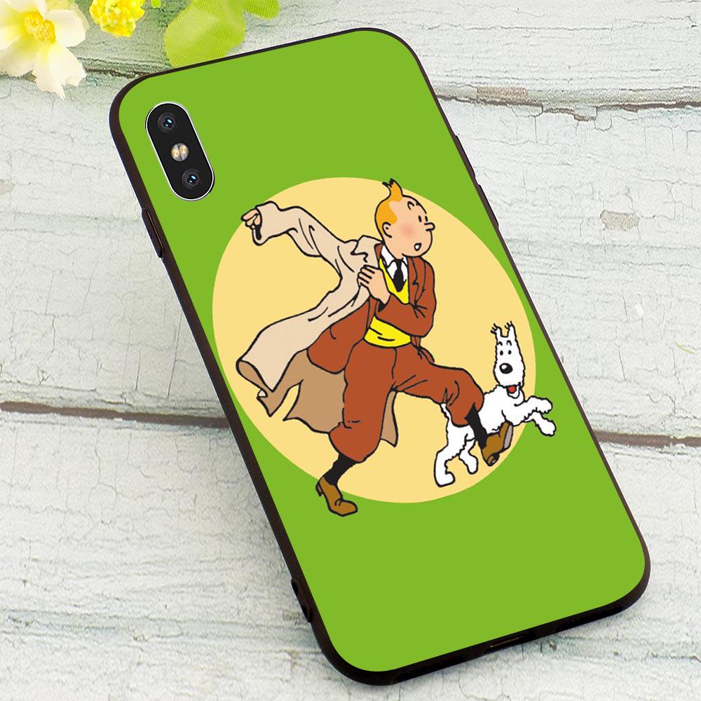 Buy The Adventures of Tintin Phone Case for Samsung Galaxy A20 A30 A40 ...