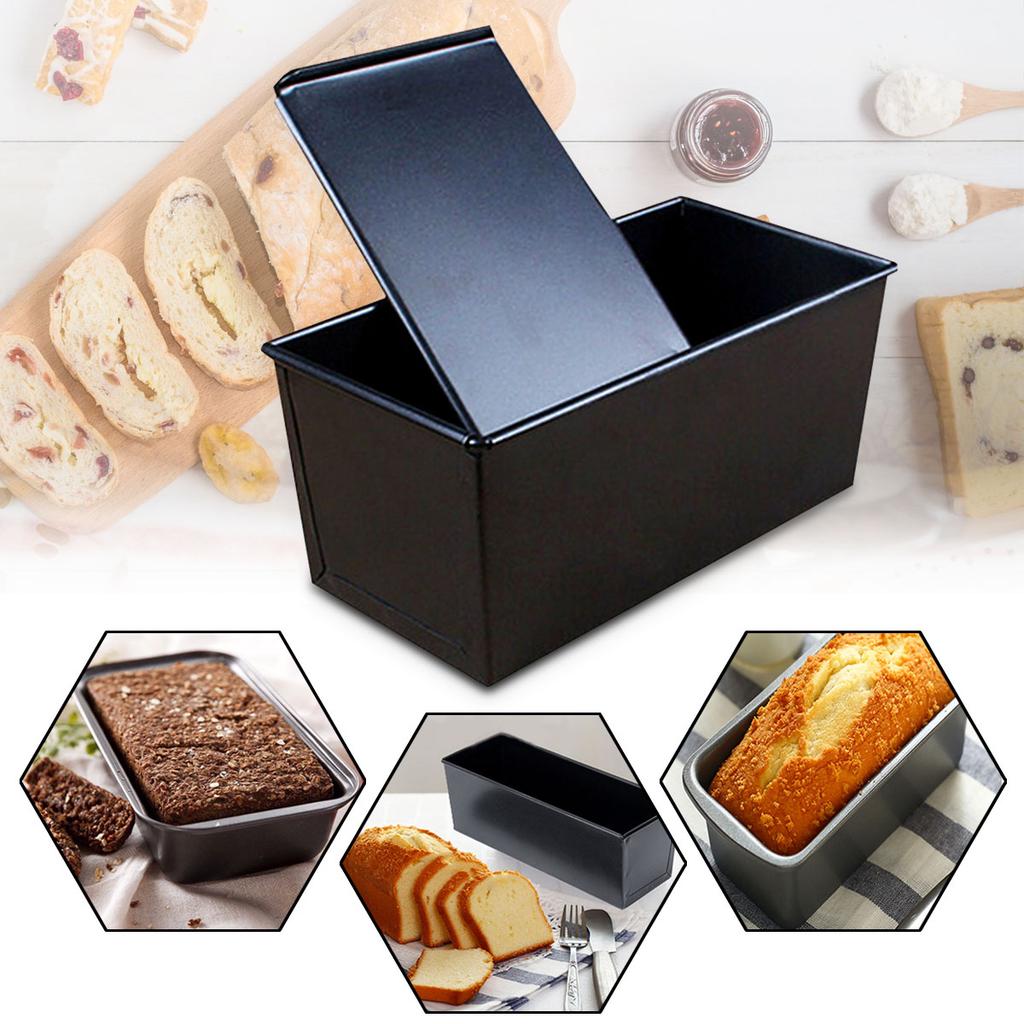 Buy Rectangle Nonstick Box Loaf Tin Kitchen Pastry Bread Cake Baking ...