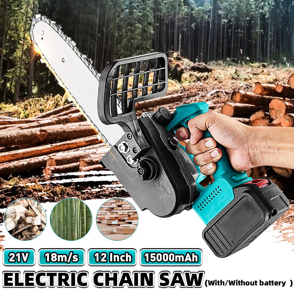 Buy 700W Portable Cordless Mini Electric Pruning Chain Saw Brushless ...