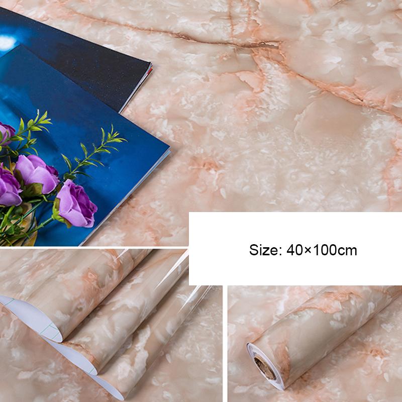 Cheap Self Adhesive Oil Resistant Wallpaper Marble Pattern Wallpaper ...