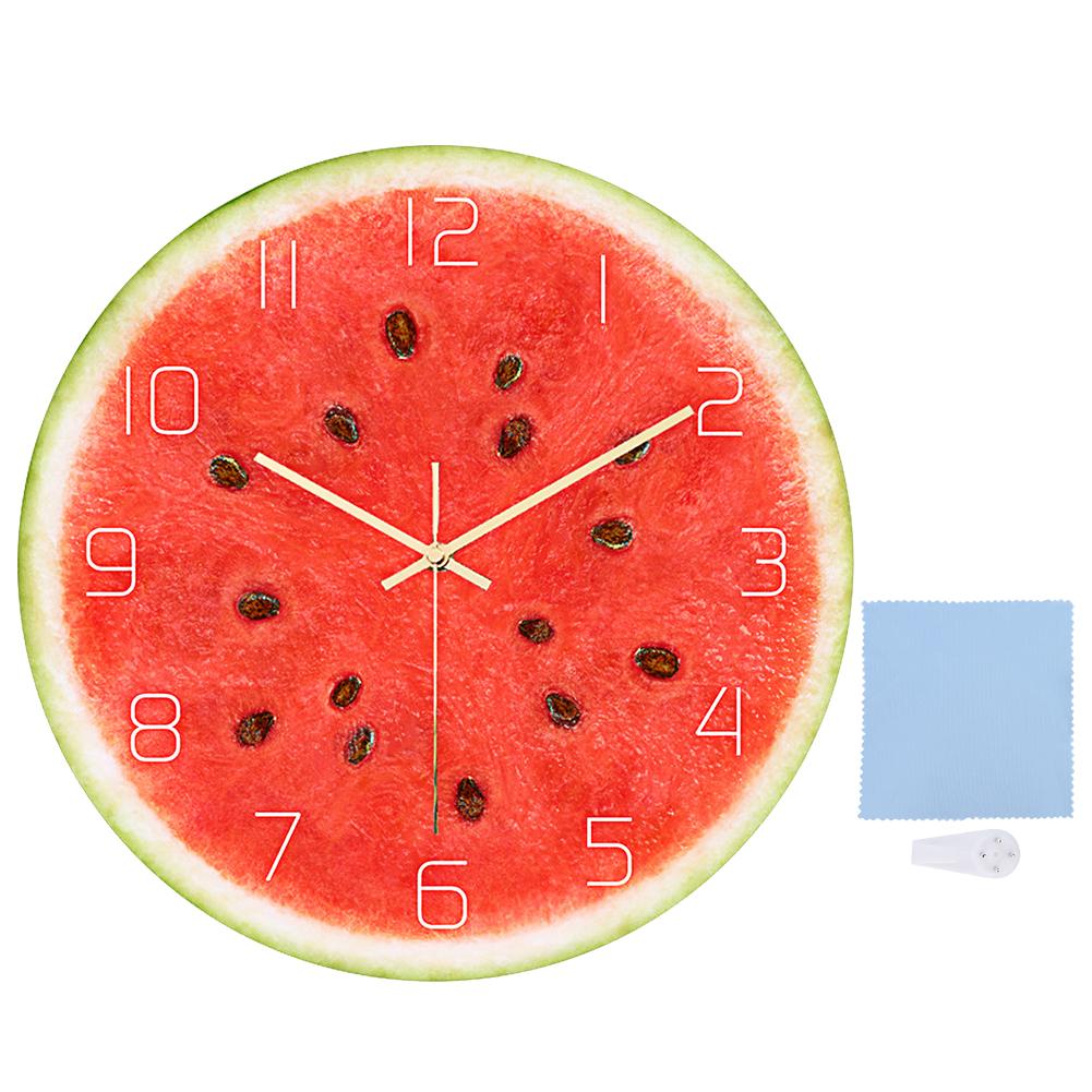 Buy Watermelon Pattern Acrylic Office Home Room Wall Hanging Round ...