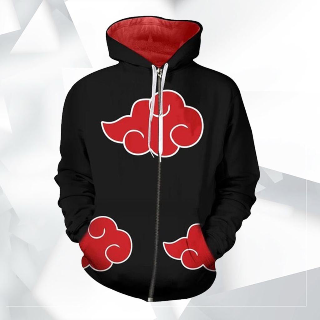 Anime COS 3D Printing Zipper Pullovers Hooded Hoodies-buy at a low ...