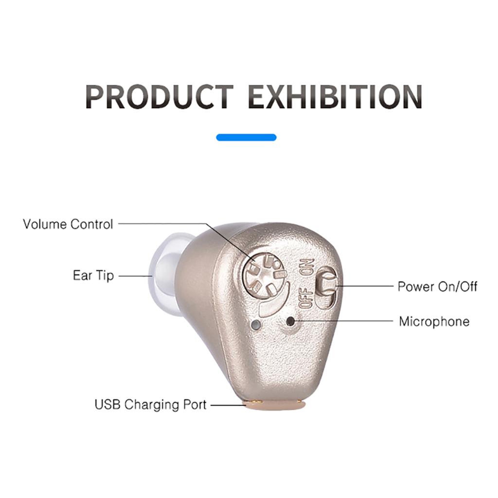 Buy Mini Inner Ear Invisible Hearing Device CIC Digital Volumes ...