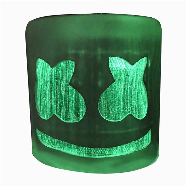 Buy DJ Led Mask Music Festival Full Head Helmets Latex Mask DJ Helmet ...