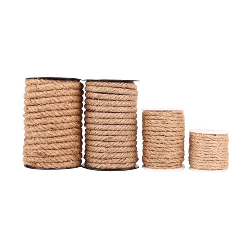 Buy Vintage Hand-made 4-10mm Jute Rope 10meters Packaging Lamp ...