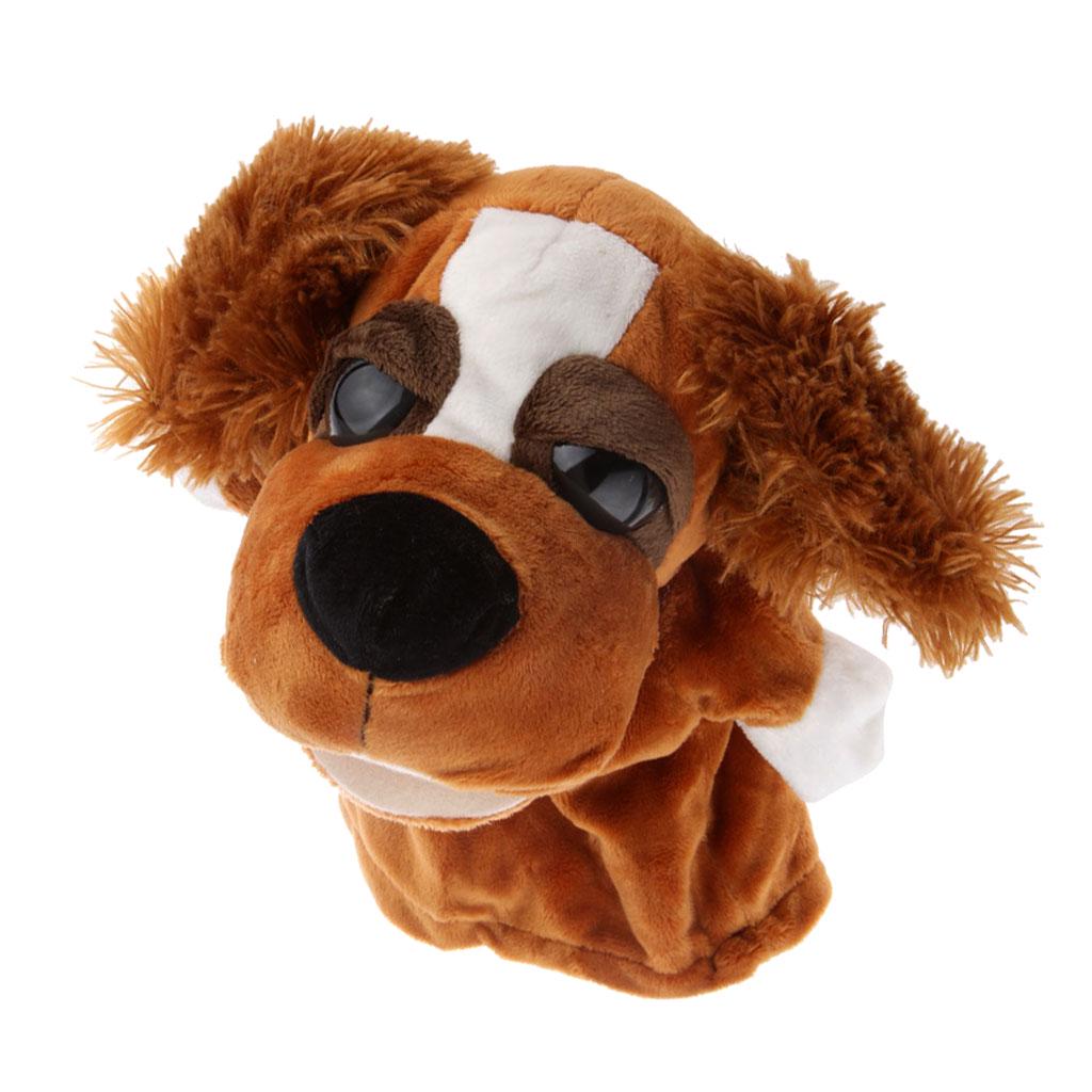 Buy Soft Rubber Animals Head Hand Puppet Pretend To Play Puppets Glove ...