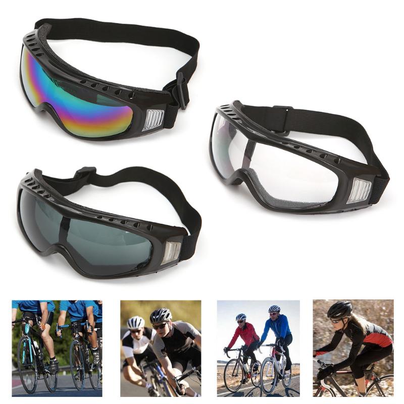 Universal Outdoor Safety Glasses Goggles Lens Mountain Climbing Skiing ...