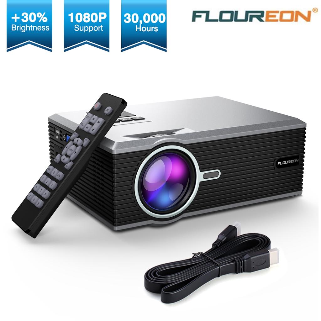 Buy FLOUREON 800*480 HD Projector at affordable prices — free shipping ...