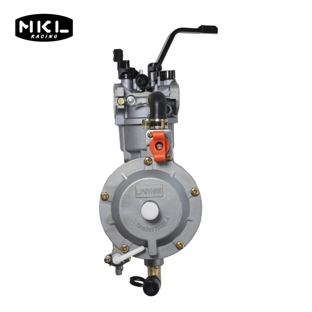LPG 168 Carburetor dual fuel LPG NG conversion kit for 2KW 3KW 168F ...