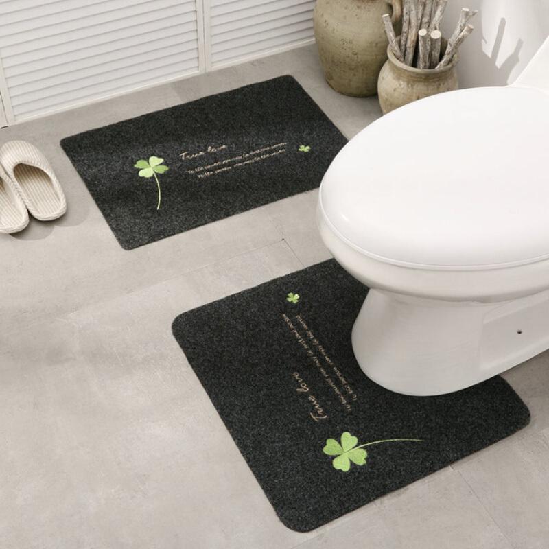 Bathroom Rugs Bath Mats TPR Bottom Non Slip U Shaped 20 - buy from 12 ...