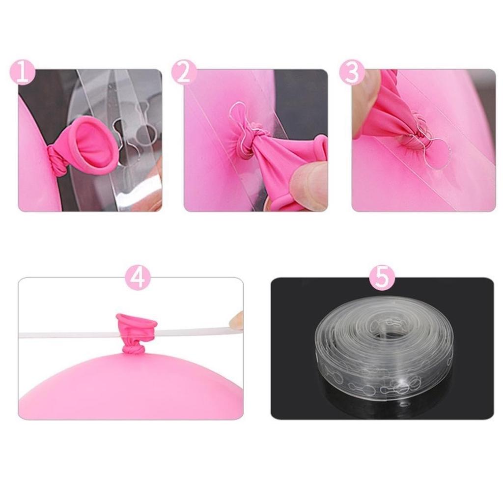 Buy 5M Reusable Durable Round Shape Balloon Chain Party Supplies at ...