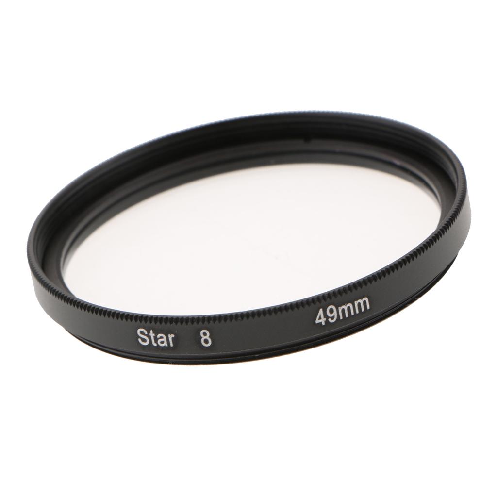 Buy 8 Point Rotated Star Light Cross Screen Special Effect Lens Filter ...