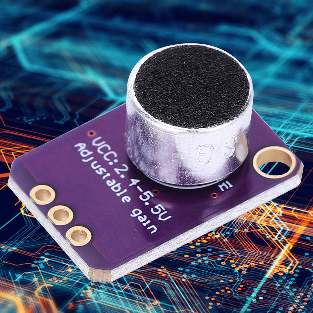 Buy Electret Microphone Amplifier Module MAX4466 Adjustable Gain GY ...