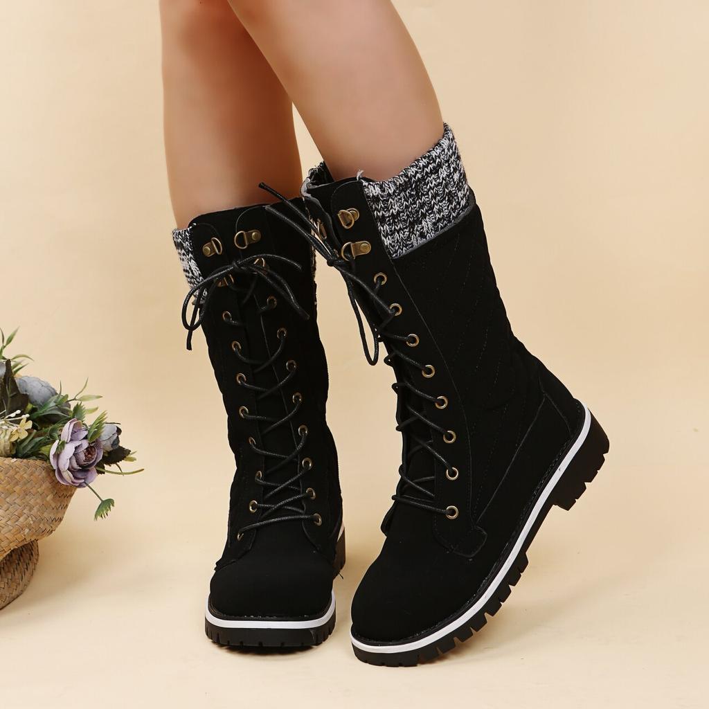 Buy European Andamerican Women 'S Boots2022autumn And Winter New Thick ...