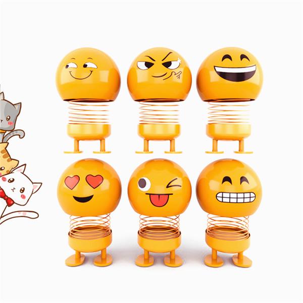 Buy Moving Head Doll Spring Villain Toy Spring Car Interior Decoration ...