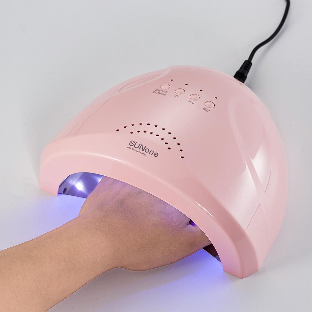 Buy 48W Intelligent Induction Led Nail Phototherapy Machine Baking Lamp ...