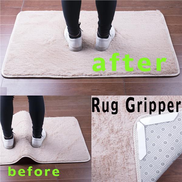 16Pcs Rug Gripper Edge Non Slip Anti Curling Carpet Gripper for Tile ...