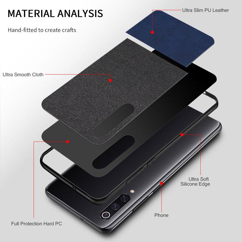 Buy Fashion Fabric Cloth Splice Phone Case For Samsung Huawei Honor ...