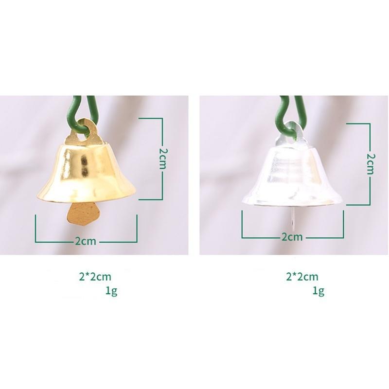 Buy 10pcs Christmas Bells Decoration Xmas Gifts Christmas Tree ...