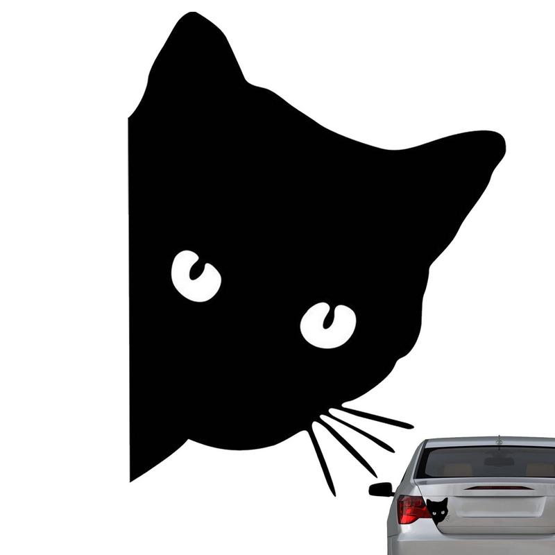 Cheap Peeking Cat Car Sticker Self-Adhesive Cute Car Stickers Suitable ...