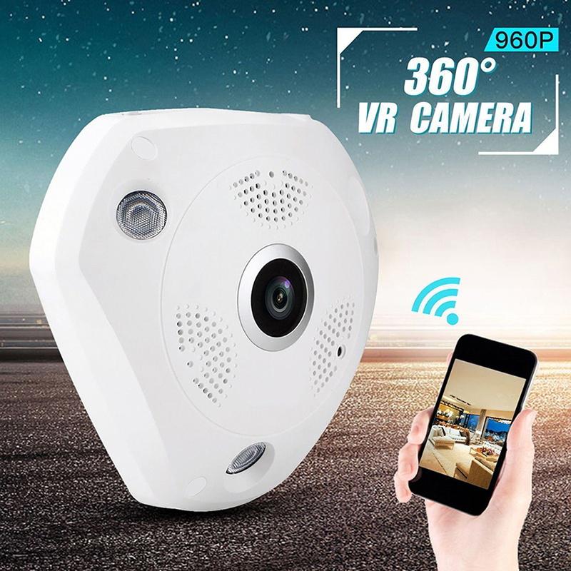 Buy HD 960P Wifi Wireless 360° Panoramic IP Camera VR Security CCTV ...