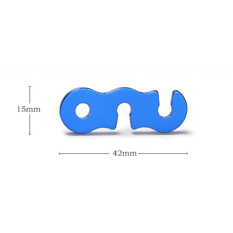 10Pcs Outdoor Camping Tent Parachute Cord Rope Buckle Tensioners ...