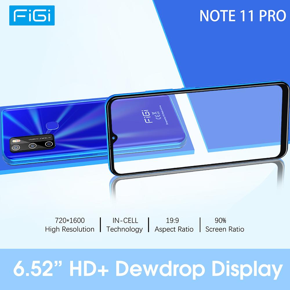Buy FIGI Note 11 Pro Smartphone Android 11 4G 64G 5200mAh Battery at affordable prices — free ...