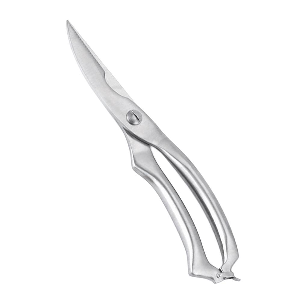 Poultry Shears Chicken Cutting Scissors Meat Cooking Cutlets Stainless ...