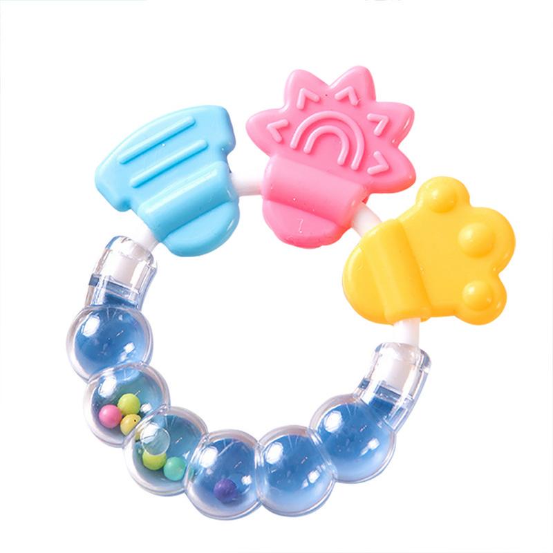 Buy Baby Cartoon Rattle Teether Educational Mobiles Toys Teeth Biting ...
