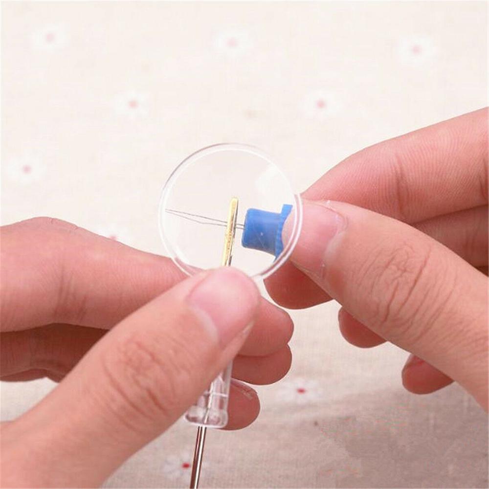 Buy Simple Needle Plastic Assists Threader Tool Needle Threader Sewing ...