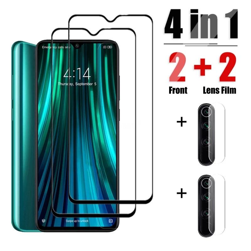 4IN1 Protector Glass For Xiaomi Redmi Note 9 Pro Max 9S 9T Screen ...