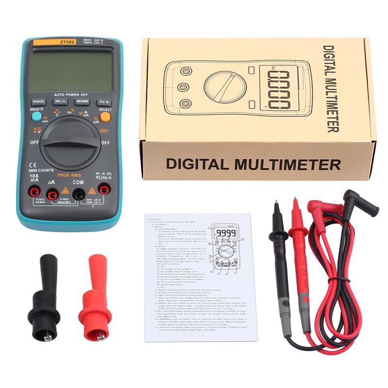 Buy Digital Multimeter 9999 Counts TRMS Autoranging Multi Meter with ...