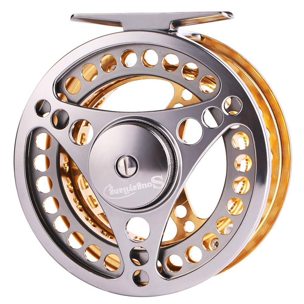 Buy Fly Fishing Reel Large Arbor 2+1 BB with CNC-machined Aluminum ...