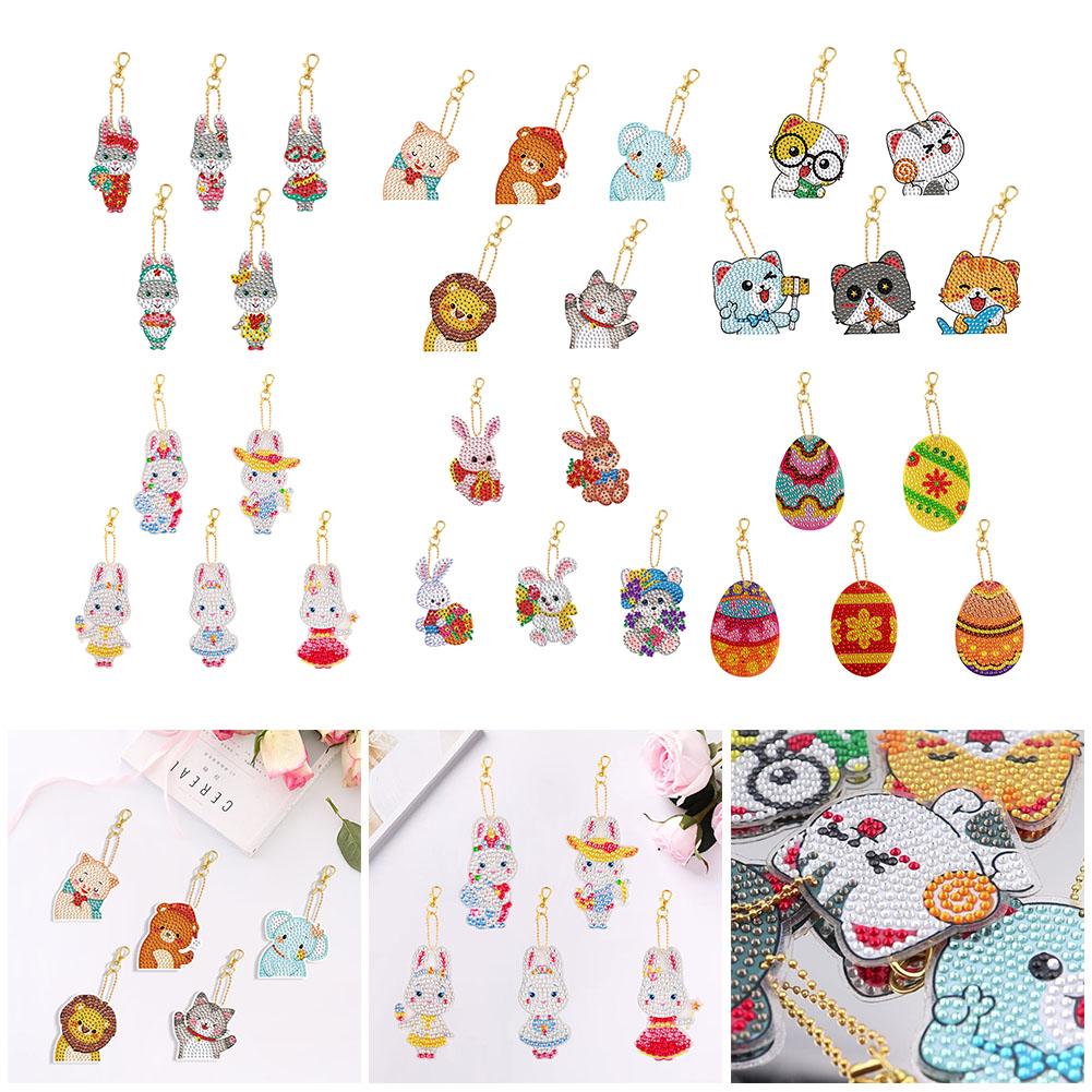 Buy Home Key Chains Keyring 5D 7cm/2.75inch Easter Elements at ...