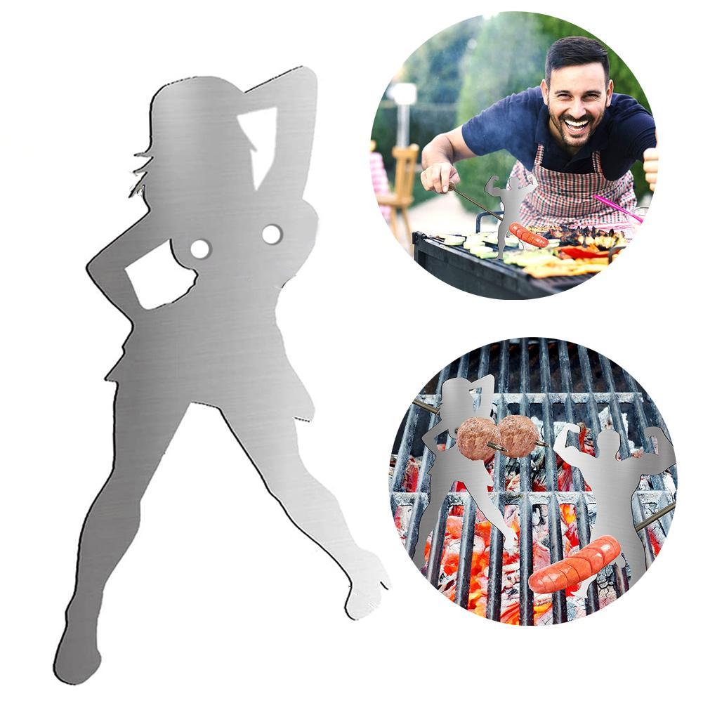 Buy Steel Hot Dog Roster Barbecue Grill Stand For Outdoor Skewer Home ...