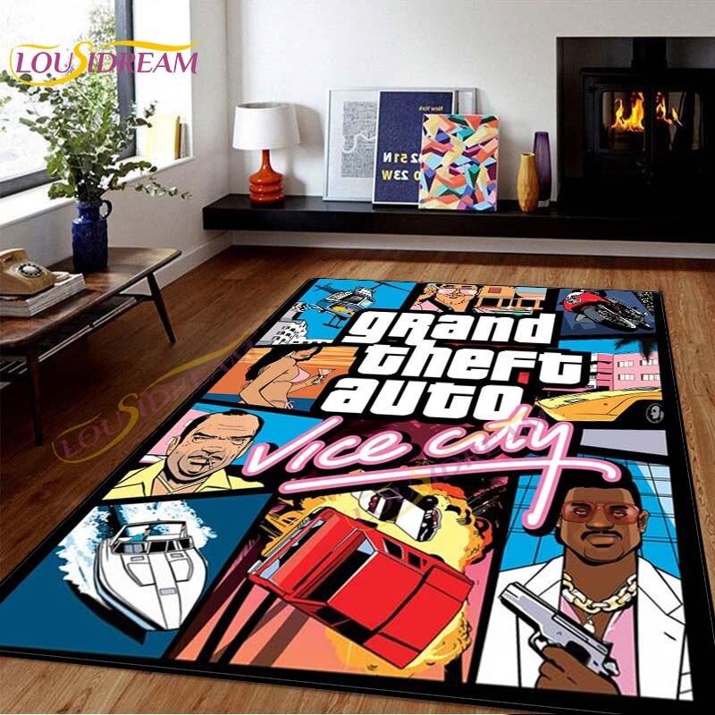 Kaufe Grand Theft Auto Games Rugs Game Carpets for Home Living Room ...